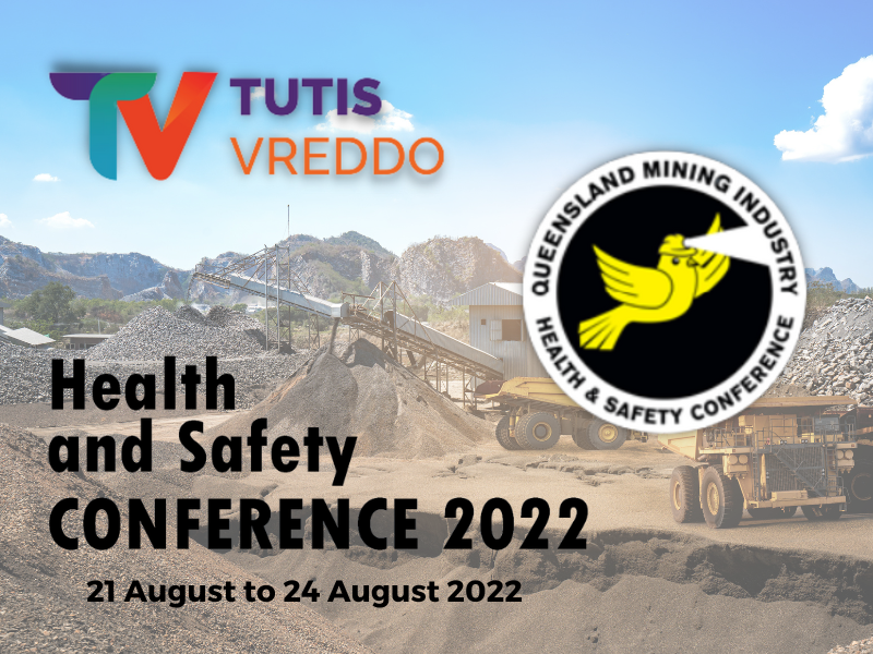 TUTIS VReddo Exhibiting at The Queensland Mining Industry Health and Safety (QMIHS) Conference ...